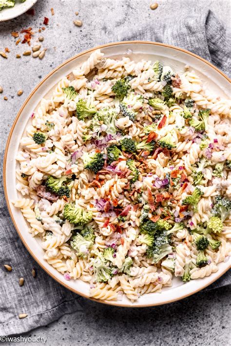 Creamy Broccoli Pasta Salad Recipe Recept