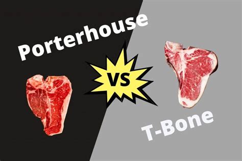 Difference Between Porterhouse And T Bone ContrastHub