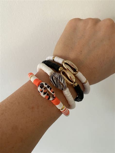 Bracelet Perles Heishi Originaux Bracelet Perle Perle Bracelet