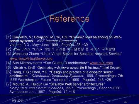 Ppt Deployment Of Cluster System And Load Balancing Technique