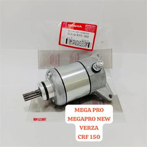 Jual DINAMO STATER STARTER MEGAPRO NEW VERZA CRF 150 MEGA PRO MONO BARU