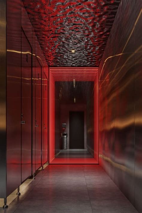 Corridor Ceiling Design Water Ripple Sheet Metal Cladding Ceiling