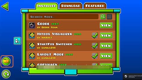 How To Install A Geode Mod In Geometry Dash