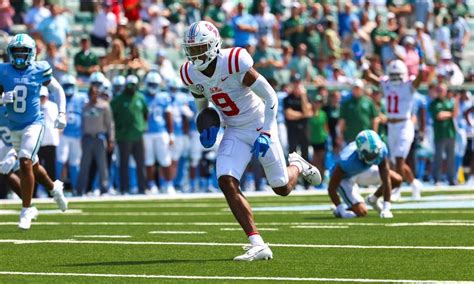 Tre Harris And Caden Prieskorn Were Out There On Monday For Ole Miss