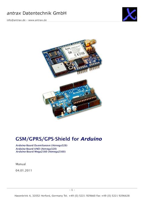 PDF GSM GPRS GPS Shield For Arduino 2016 09 29 Design And Schematic Of The Arduino Board