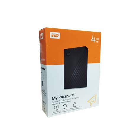 Hd Externo 4tb Western Digital Usb 30 My Passport 25