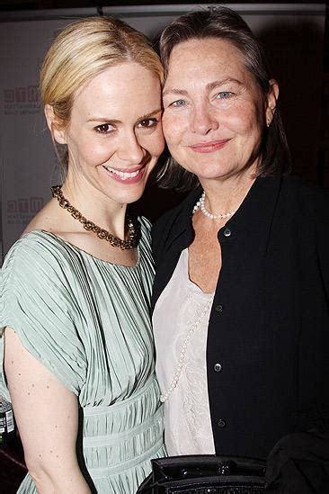 Cherry Jones Sarah Paulson Kiss