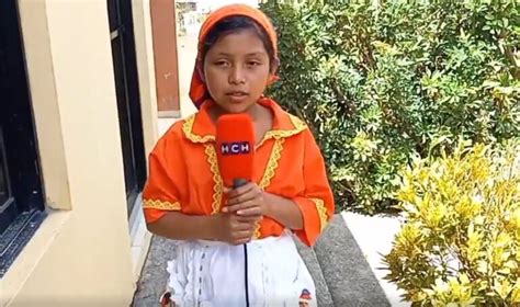 ¡orgullosa De Sus Raíces Niña Lenca Interpreta El Himno Nacional De
