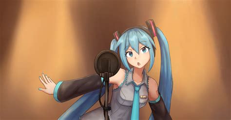初音ミク Recording Session Digiralのイラスト Pixiv