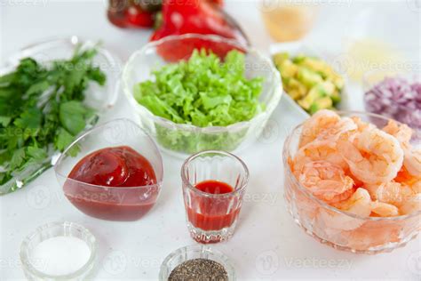 Preparation Process Of A Delicious Shrimp Ceviche Ingredients To