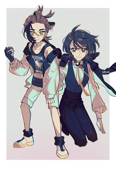 Juliana And Kieran Pokemon And 1 More Drawn By Nai Gai Hongcha Danbooru