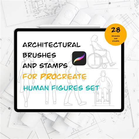 Architectural Brushes For Procreate Etsy