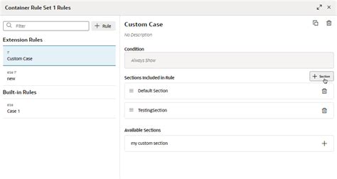 Control The Sections Displayed On The Page