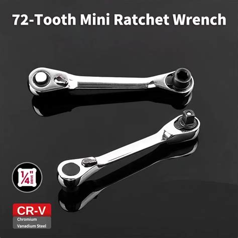 미니 14 래칫 렌치 더블 엔드 퀵 소켓 스크루드라이버 육각 토크 렌치 세트 수동 유지 보수 Aliexpress