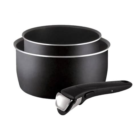 Набор посуды со съемной ручкой Tefal Ingenio Black 04181830, диаметр 16 ...