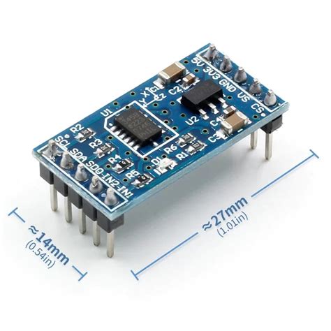 ADXL345 Digital Angle Acceleration Sensor Module Zbotic