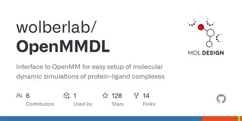 Github Wolberlabopenmmdl Interface To Openmm For Easy Setup Of
