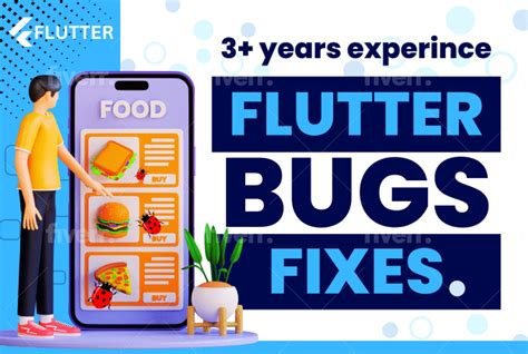 Expertly Fix Bugs In Your Flutter Mobile App Flutter Bug Fix By