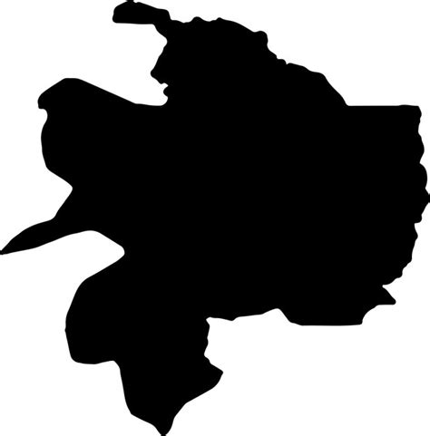Premium Vector Silhouette Map Of Razavi Khorasan Iran