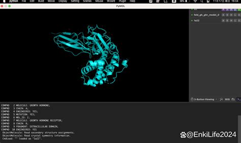 Alphafold预测结果不会分析?看pymol分析alphafold3结果有多香 Alphafold预测结果不会分析?看pymol分析alphafold3结果有多香