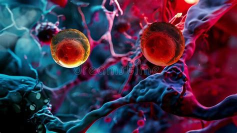 Microscopic Cells Biology Stock Video Video Of Network 335556385