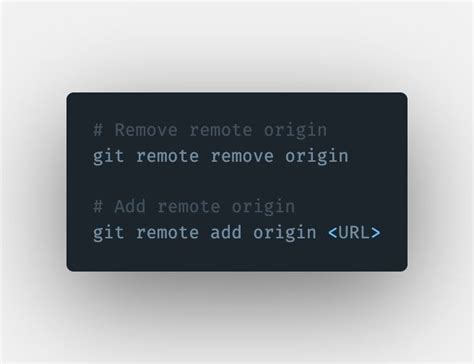 How To Remove And Add A Remote Origin In Git Melvin George Posted On The Topic Linkedin