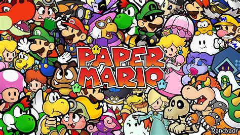 Super Paper Mario Wallpapers Wallpaper Cave