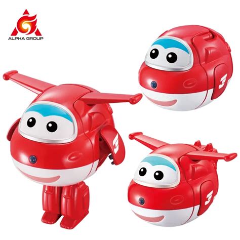Super Wings Transforming Egg Jett Dizzy Donnie Catapult Mini Planes