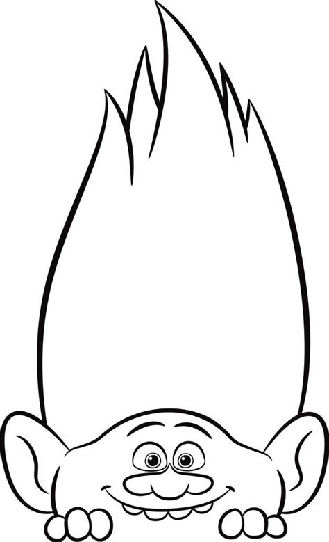 Ausencia De Ninguna Manera Artículo Trolls Para Colorear Solo Nicotina