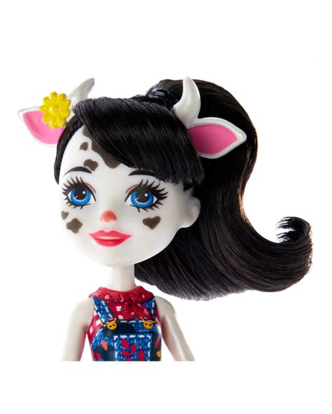 Игровой набор Enchantimals "Кэмбри Коровка и Рикотта Мак Чиз" Mattel