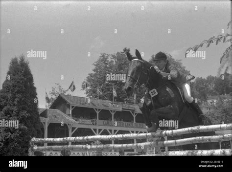 Csio Luzern 1974 Hugo Simon Auf Stripteasecsio Lucerne 1974 Hugo
