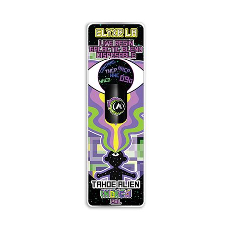 Elyxr Galactic Blend Disposable Vape 2g Delta 8 Resellers