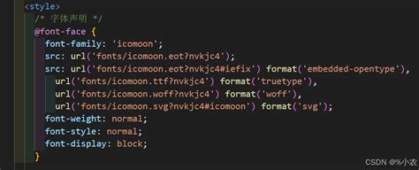Vscode的字体图标库 Icomoon Vscode图标库 Csdn博客