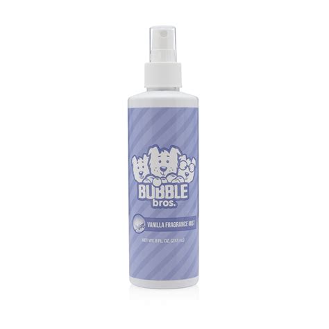 Bubble Bros Vanilla Fragrance Mist 8 Oz Groomers Choice