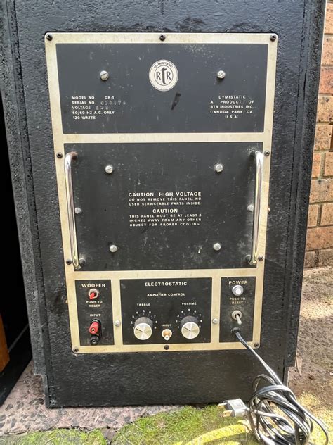 FS RTR DR Dymistatic Speakers Stereo Home Cinema Headphones Components StereoNET