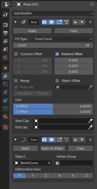 Modeling Array And Curve Modifiers Issues Blender Blender Stack Exchange