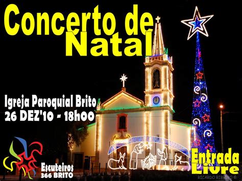 Cne Brito Concerto De Natal Na Igreja Paroquial