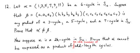 Solved A Let At Be A Cycle In Ss Chegg Com
