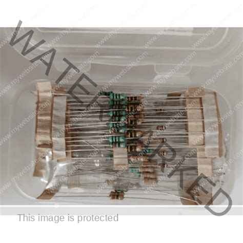 1 4w Resistor Box 0 25w Resistor Box Srk Electronics