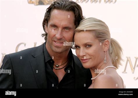 Nicolette Sheridan With Her Boyfriend At The 45th Tv Festival Of Monte