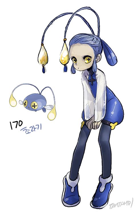 Chinchou Pokemon Drawn By Tamtamdi Danbooru