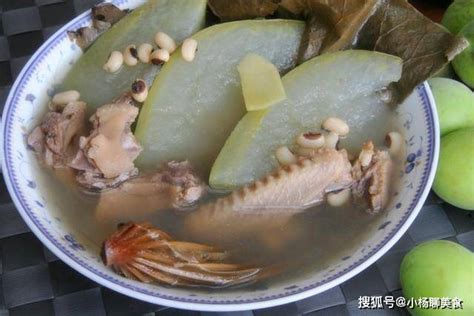 立秋后炖老鸭汤只需加入它补肺润燥秋老虎也不怕 冬瓜