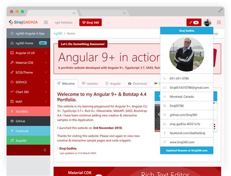 Siraj Gadhia Sr Frontend Ui Ux Engineer Architect