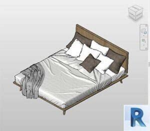 Marmaris Floating Bed Revit Cama Flotante Revit Bimshares