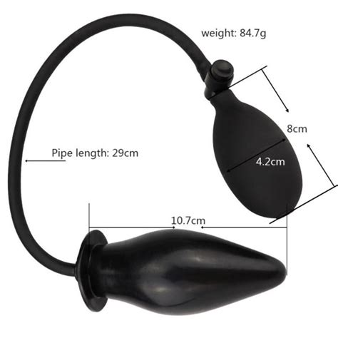 Sex Toys Inflatable Anal Vaginal Air Pump Spreader Dilator Inflatable Butt Plug Prostate