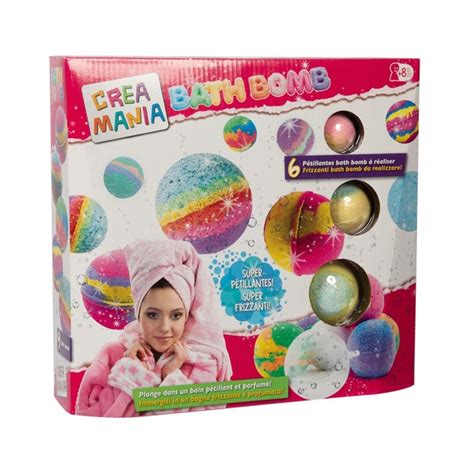 Coffret Bombes de bain Creamania King Jouet Mode bijoux décoration