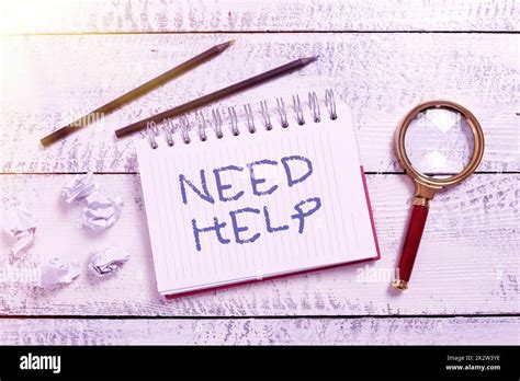 Hand Writing Sign Need Help Internet Concept When Someone Is Under Pressure And Cannot Handle