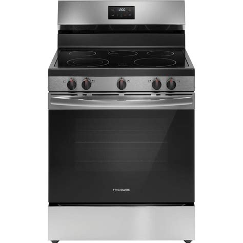 Frigidaire In Burner Element Freestanding Electric Range In