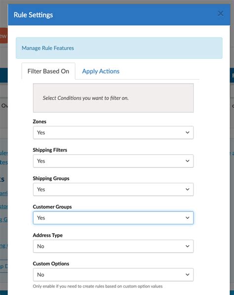 how to configure customer groups in shipperhq shipperhq docs