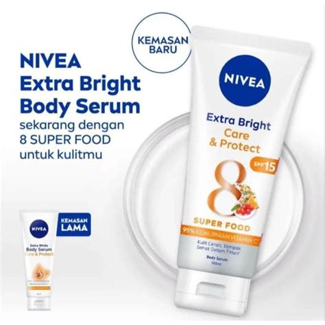Jual AS Nivea Body Serum Extra White Care Protect Ml Nivea Body Serum Body Lotion